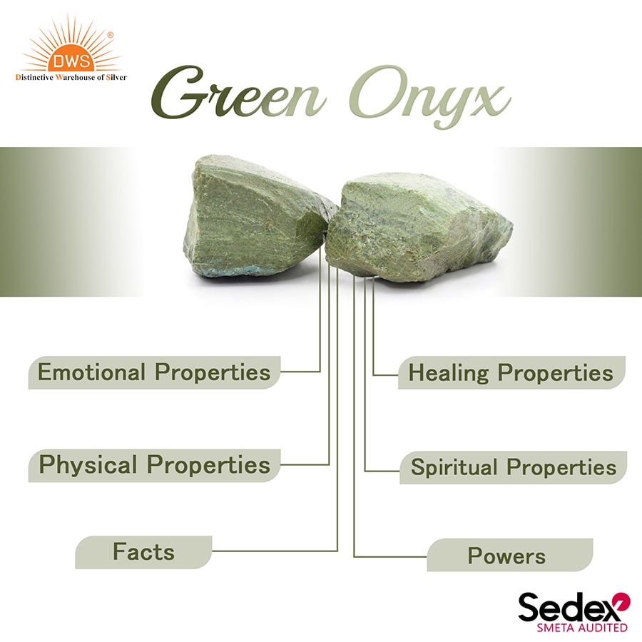 Green Onyx: Meaning, Healing Properties, Facts & Uses Green Onyx: Meaning, Healing Properties, Facts & Uses